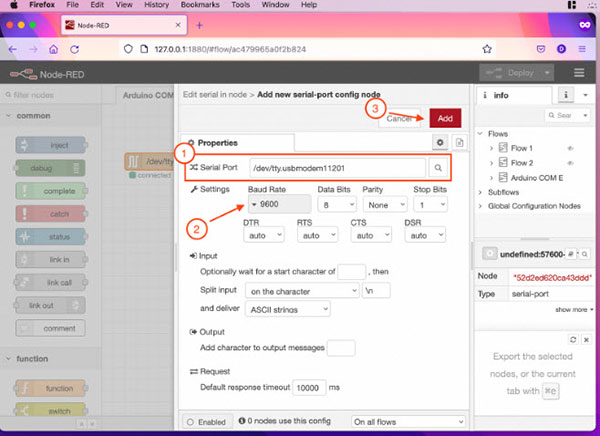 How To Connect an Arduino to Node-RED