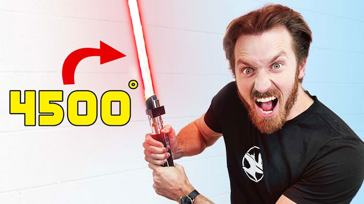 The Hacksmith: Building Darth Vader’s Lightsaber