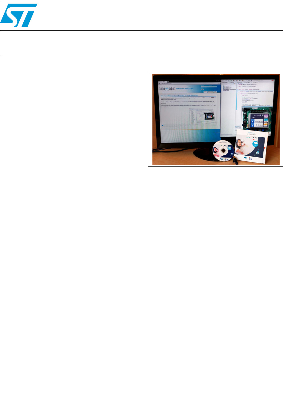 STMicroelectronics 的 STM32-JAVA Brief 規格書 | DigiKey