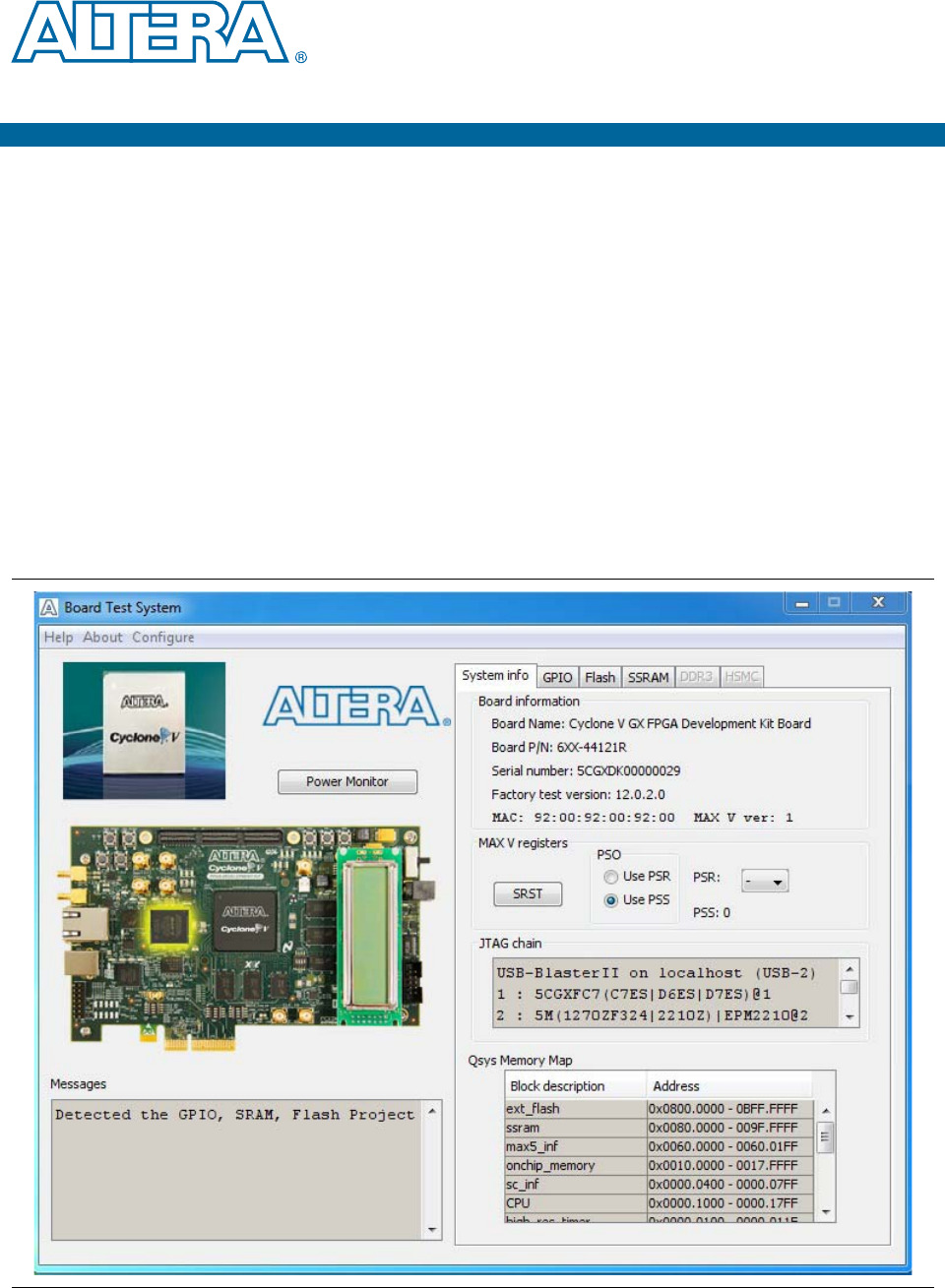 Altera 的 Cyclone V GX FPGA Dev Kit Guide 規格書 | DigiKey