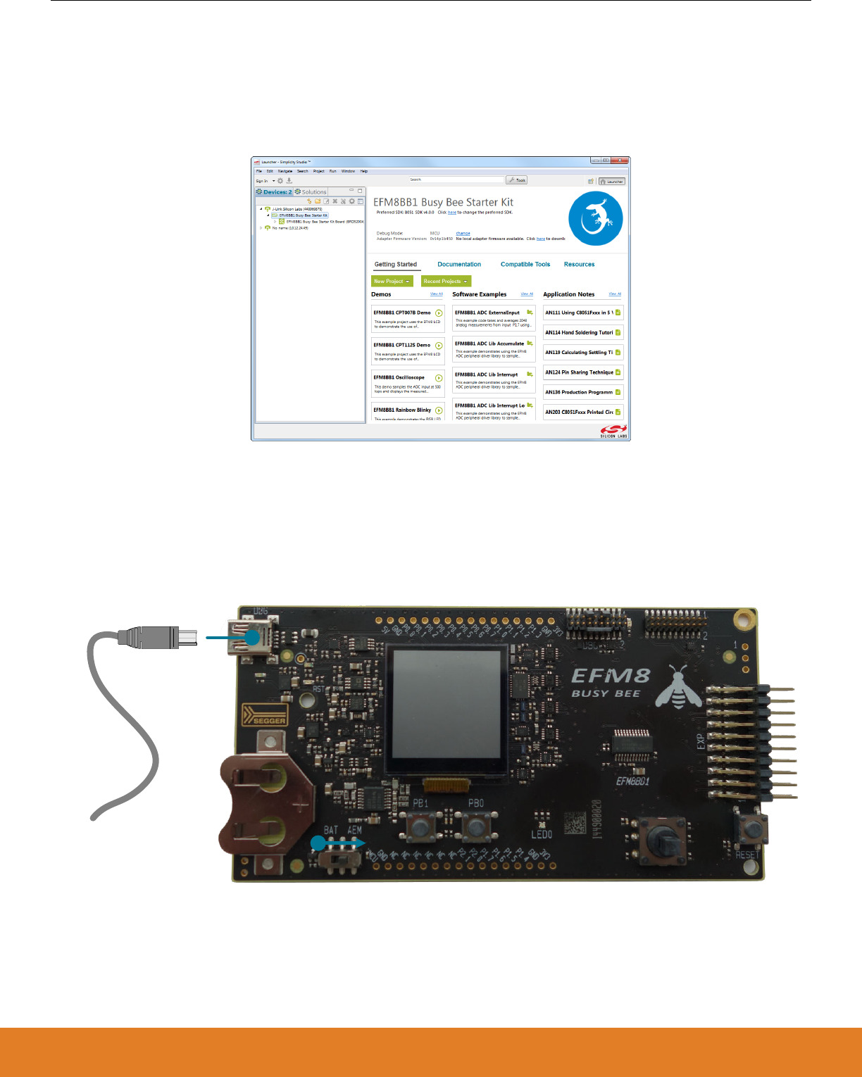 Silicon Labs 的 EFM8BB1-SLSTK2020A Quick Start Guide 規格書 | DigiKey