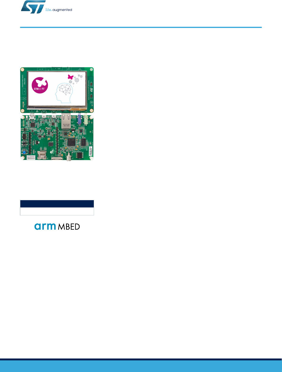 STMicroelectronics 的 STM32F746G-DISCOVERY Brief 規格書 | DigiKey