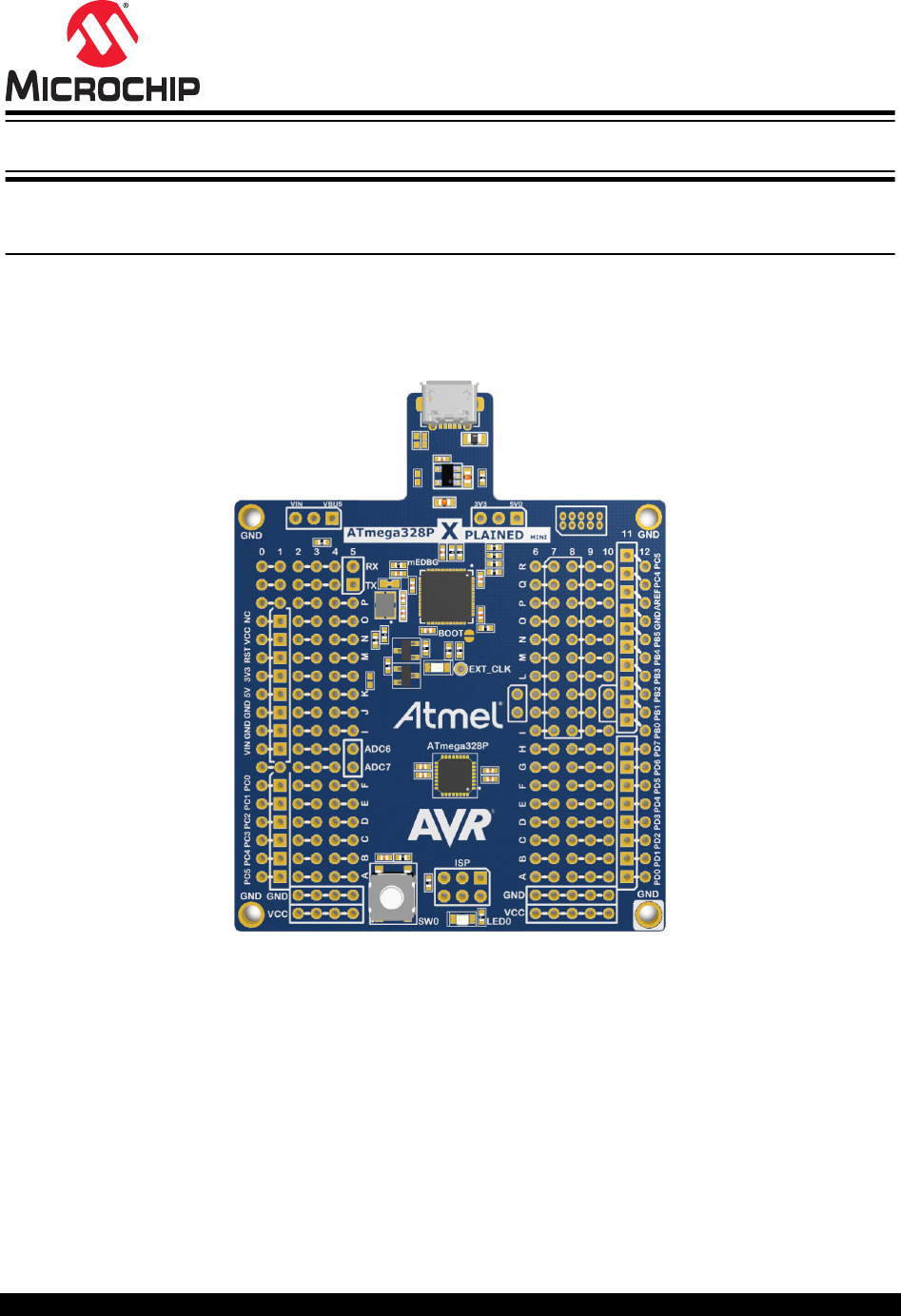 Microchip Technology 的 ATmega328P Xplained Mini Guide~ 規格書 | DigiKey