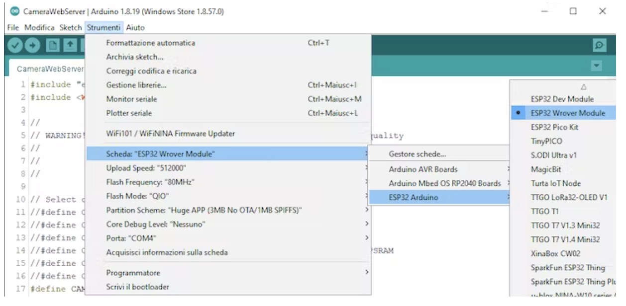 ESP32-CAM Python stream OpenCV Example