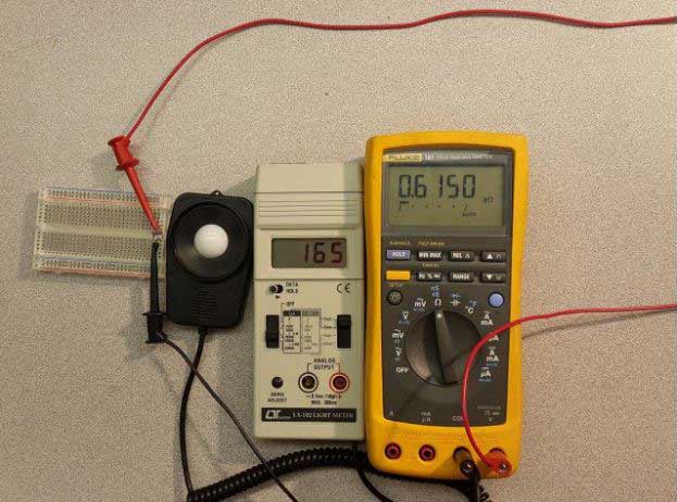 Design a Luxmeter with an LDR and an Arduino